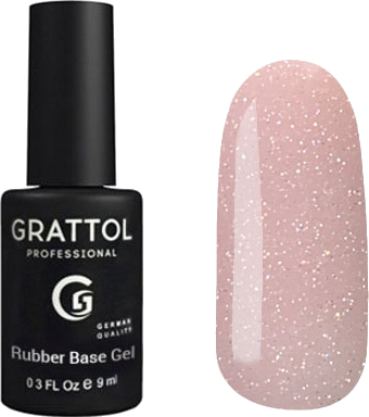 Купить Grattol Base Glitter База-камуфляж с шиммером №06 в интернет магазине Modelon