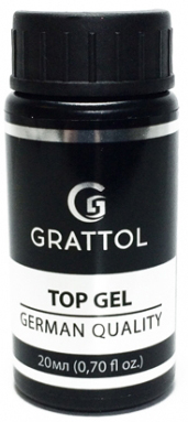 Купить Grattol Топ без липкого слоя Mirror No Wipe Top Gel 20 мл. в интернет магазине Modelon