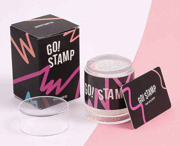 Купить Go Stamp Двойной штамп и мини-скрапер в интернет магазине Modelon