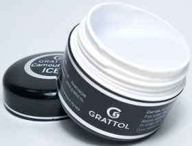 Купить Grattol Camouflage Gel Ice гель камуфлирующий белый 15 мл. в ...